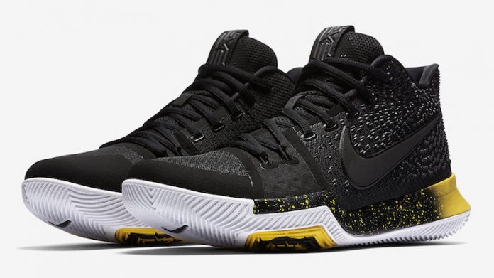Nike Kyrie 3 Black Yellow Release Date - Sneaker Bar Detroit