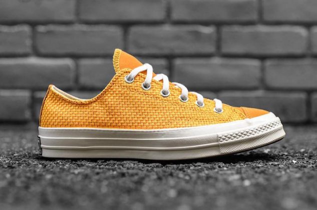 Converse Chuck Taylor Woven Low University Gold - Sneaker Bar Detroit