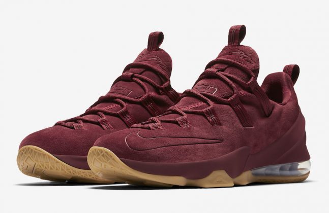 Nike LeBron 13 Low Team Red Gum Release Date - Sneaker Bar Detroit