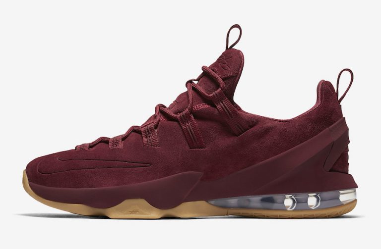 Nike LeBron 13 Low Team Red Gum Release Date - Sneaker Bar Detroit