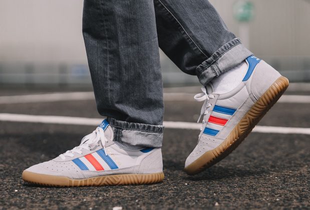 adidas Indoor Super Clear Onix Blue Red - Sneaker Bar Detroit