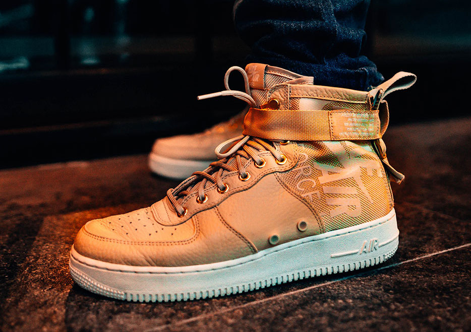 Nike SF-AF1 Mid Mushroom Release Date - Sneaker Bar Detroit