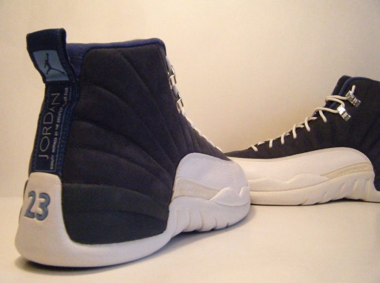 Air Jordan 12 Obsidian Nubuck Sample - Sneaker Bar Detroit