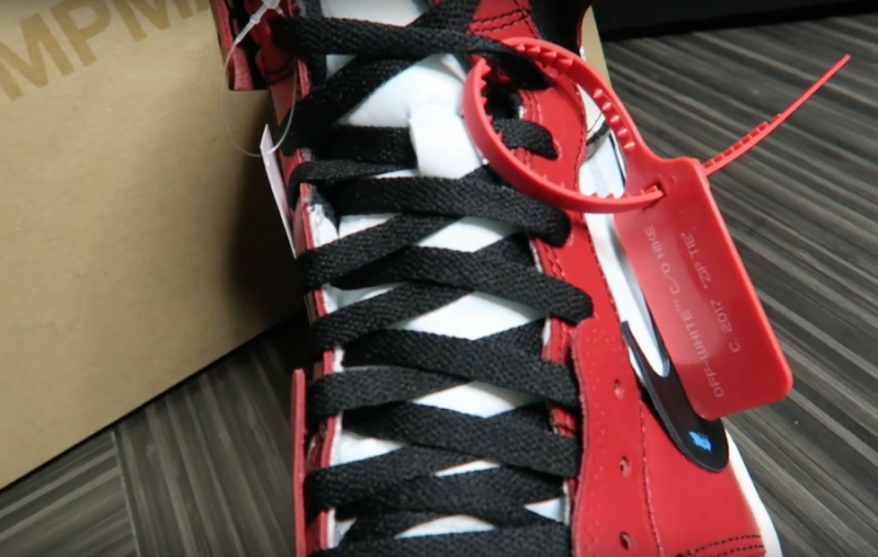 OFF-WHITE x Air Jordan 1 Unboxing Video Review - Sneaker Bar Detroit