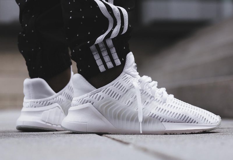 adidas ClimaCool 02/17 On-Feet White Black - Sneaker Bar Detroit