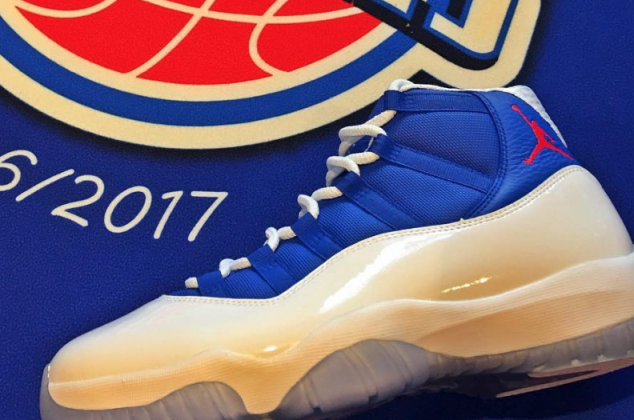 Rip Hamilton Air Jordan 11 Detroit Pistons PE - Sneaker Bar Detroit