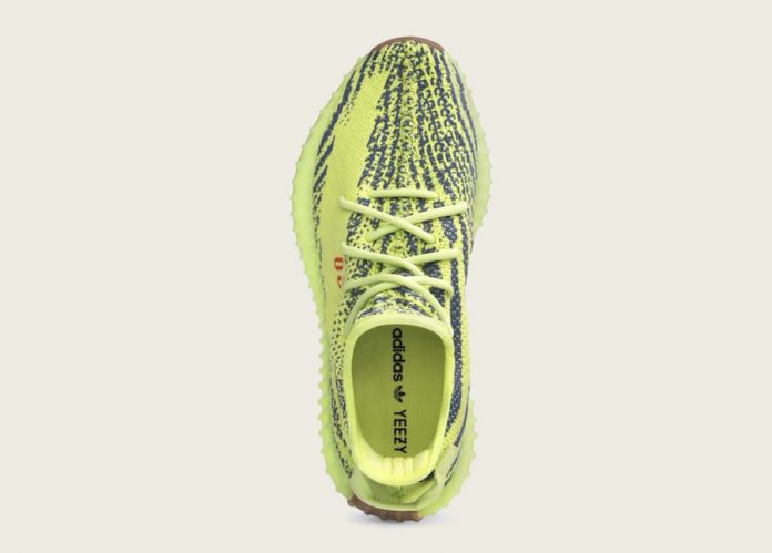 adidas Yeezy Boost 350 V2 Semi Frozen Yellow Release Date - Sneaker Bar ...