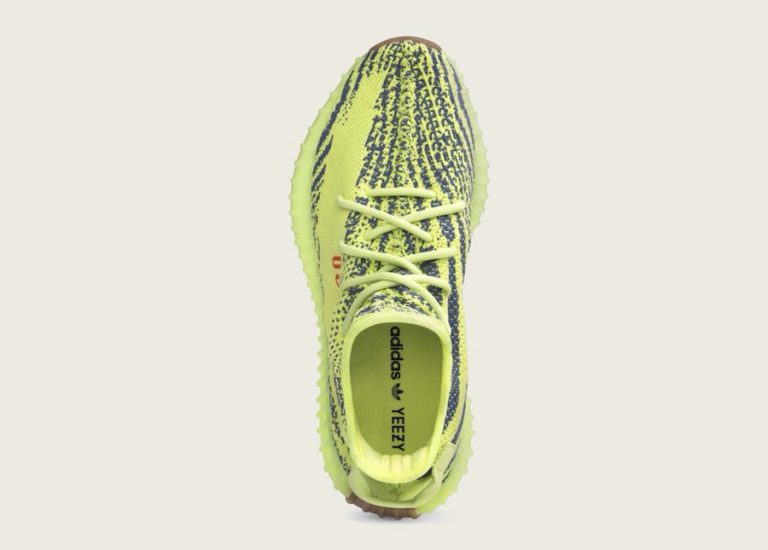 adidas Yeezy Boost 350 V2 Semi Frozen Yellow Release Date - Sneaker Bar ...