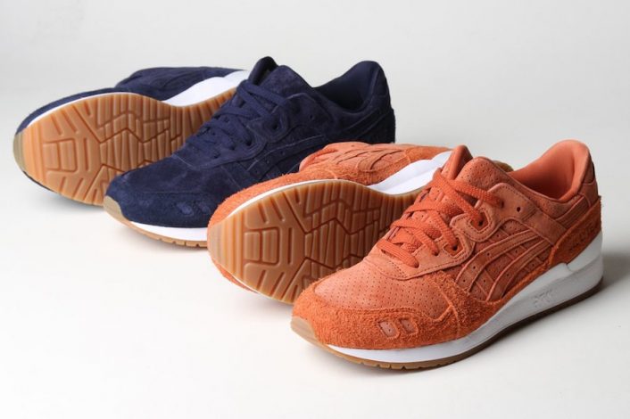 ASICS Gel Lyte III Suede Pack Gum Soles - Sneaker Bar Detroit