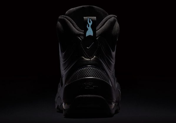 Nike Air Bakin Posite Triple Black 618056-001 - Sneaker Bar Detroit