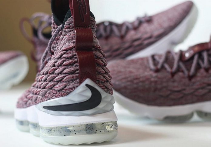 Nike LeBron 15 Wine Red 897649-201 Release Date - Sneaker Bar Detroit