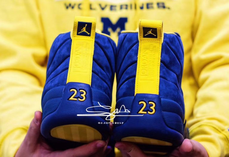Michigan PSNY Air Jordan 12 PE - Sneaker Bar Detroit