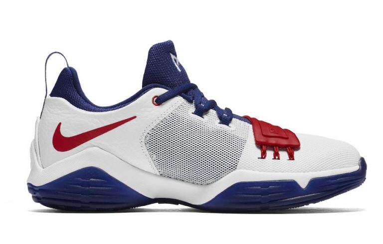 Nike PG 1 USA White University Red Royal Blue - Sneaker Bar Detroit