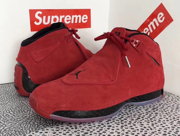 Air Jordan 18 Toro Gym Red AA2494-601 - Sneaker Bar Detroit