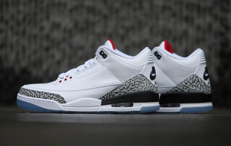 Air Jordan 3 Dunk Contest White Cement 923096-101 - Sneaker Bar Detroit