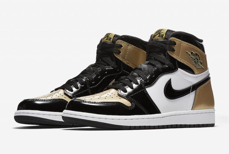 Air Jordan 1 Gold Toe 861428-007 Release Date - Sneaker Bar Detroit