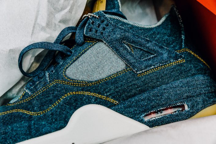 Where to Buy the Levi's x Air Jordan 4 Denim - Sneaker Bar Detroit
