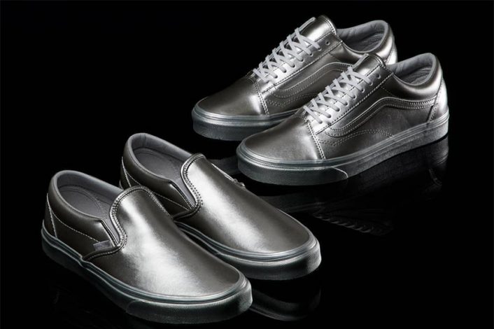 Vans Silver Pack Slip-On Old Skool - Sneaker Bar Detroit