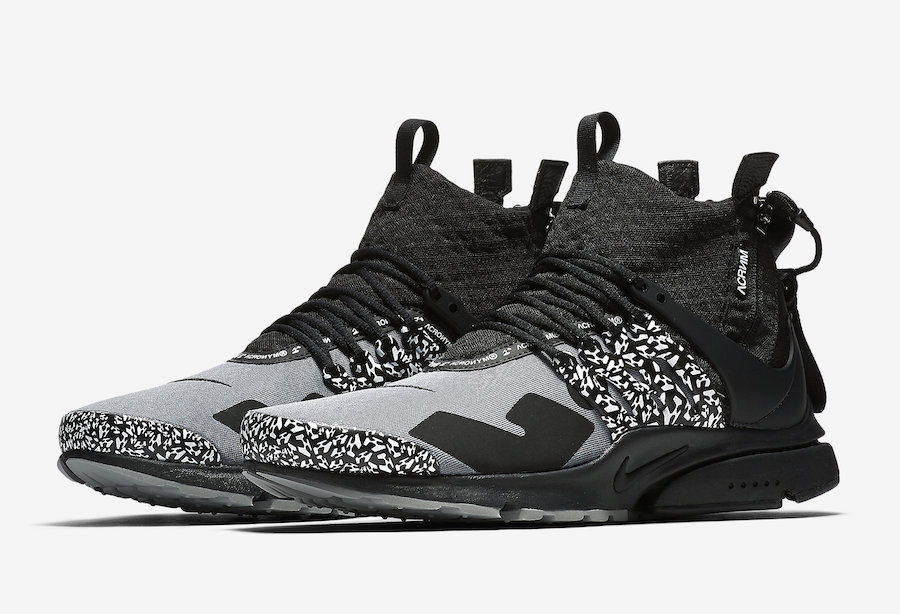 Acronym Nike Air Presto Mid Cool Grey AH7832 001 Release Date SBD Acronym Nike Air Presto Mid Cool Grey AH7832 001 Release Date SBD