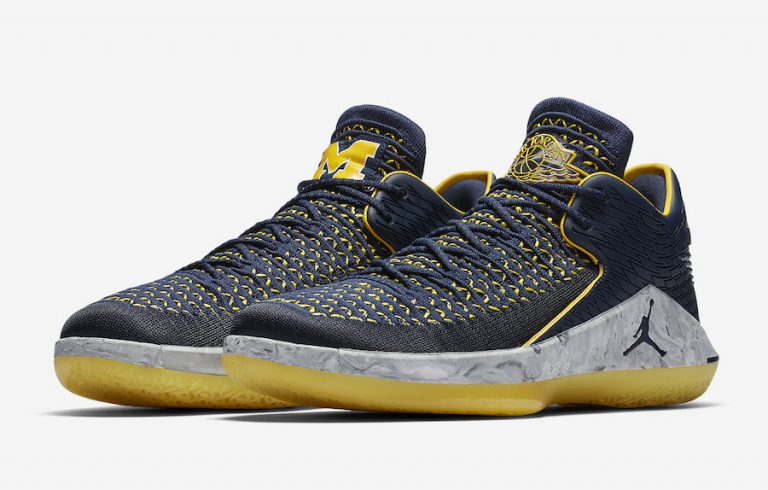 Air Jordan 32 Low Michigan AA1256-405 - Sneaker Bar Detroit