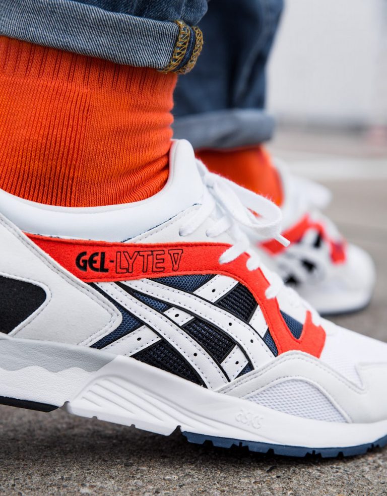 ASICS Gel Lyte V Sunset Orange - Sneaker Bar Detroit