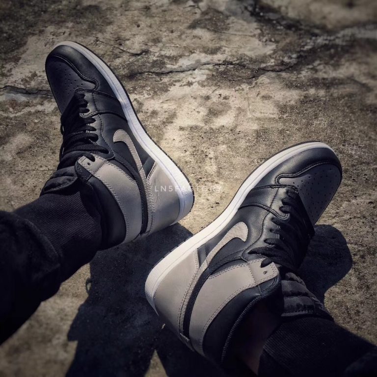 Air Jordan 1 Shadow Grey Black 2018 Release Date - Sneaker Bar Detroit