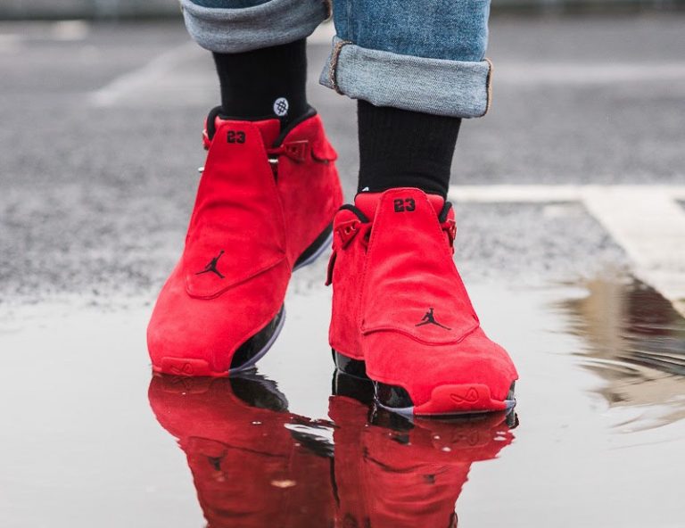 Air Jordan 18 Toro Gym Red AA2494-601 - Sneaker Bar Detroit