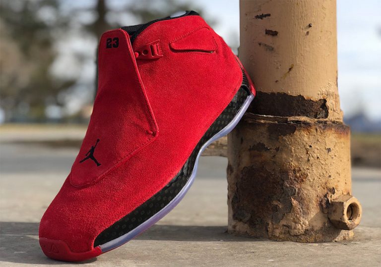 Air Jordan 18 Toro Gym Red AA2494-601 - Sneaker Bar Detroit