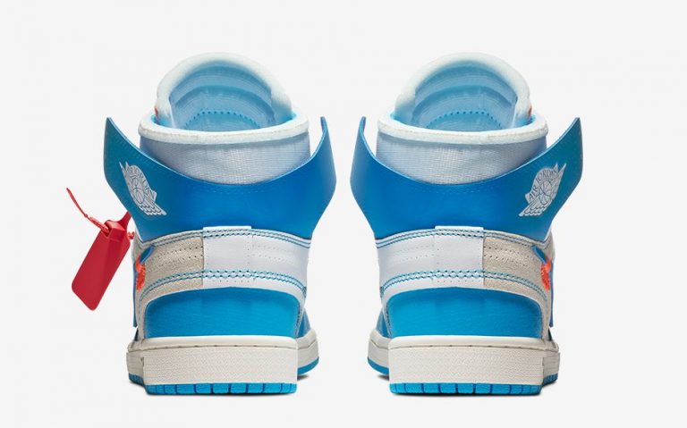 Off-White Air Jordan 1 Powder Blue AQ0818-148 - Sneaker Bar Detroit