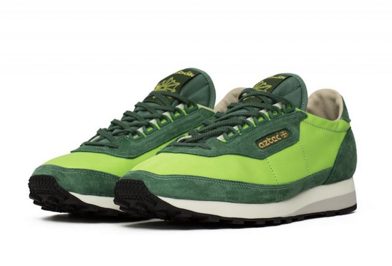 Reebok Aztec ANTQ Runner Green - Sneaker Bar Detroit