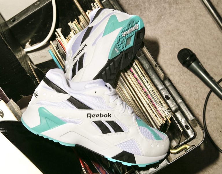 Reebok Aztrek OG Solid Teal Collegiate Royal - Sneaker Bar Detroit