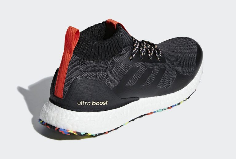 adidas Ultra Boost Mid Black Multicolor + White Multicolor Release Date ...