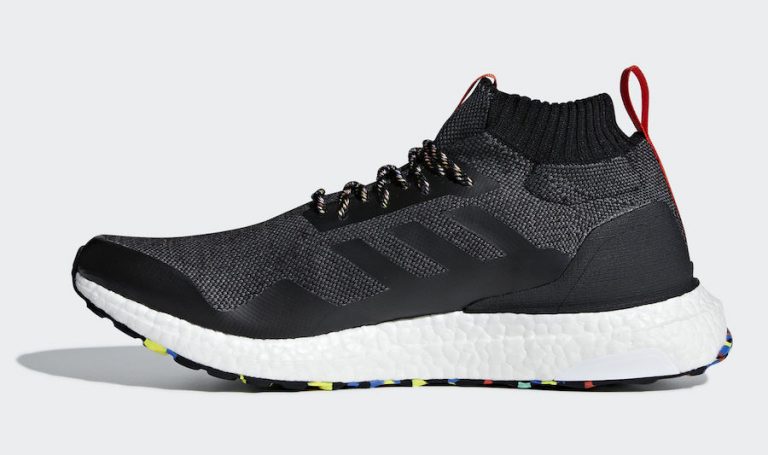 adidas Ultra Boost Mid Black Multicolor + White Multicolor Release Date ...