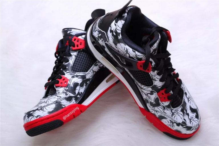 Air Jordan 4 Print Tattoo BQ0897-006 Release Date - SBD