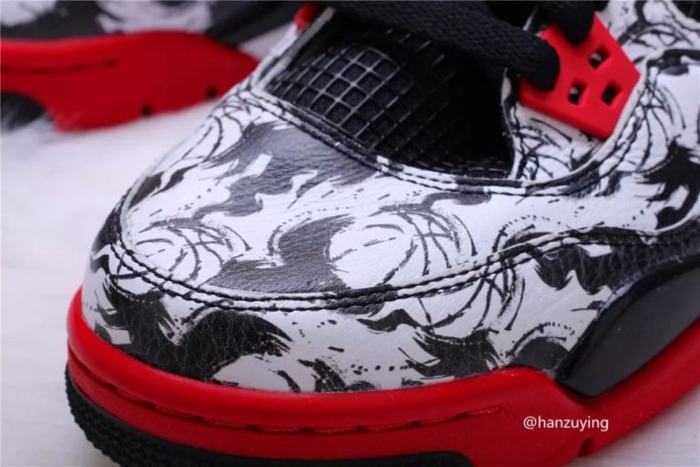 Air Jordan 4 Print Tattoo BQ0897-006 Release Date - SBD