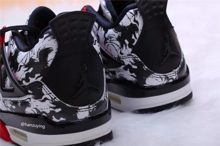 Air Jordan 4 Print Tattoo BQ0897-006 Release Date - SBD