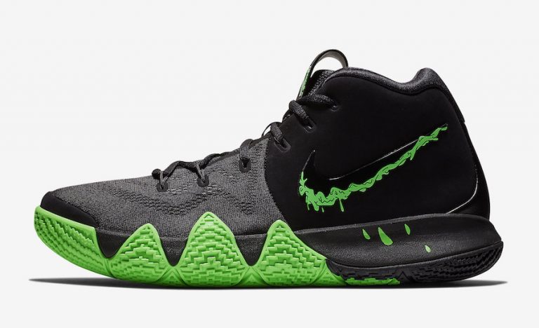 Nike Kyrie 4 Halloween Black Rage Green 943806-012 Release Date - SBD