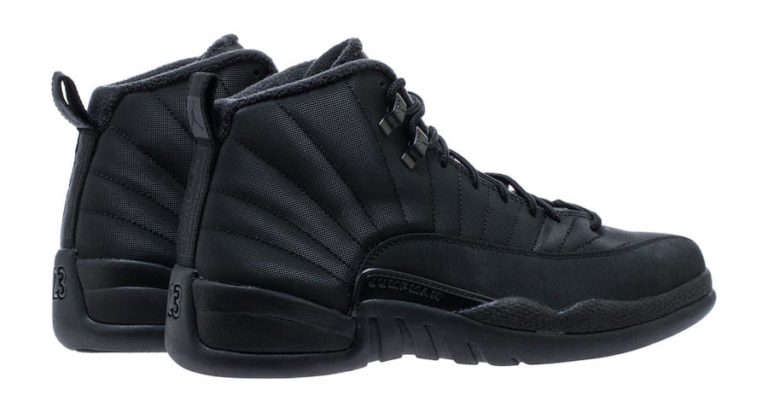Air Jordan 12 Winterized Black Anthracite BQ6851-001 Release Date - SBD