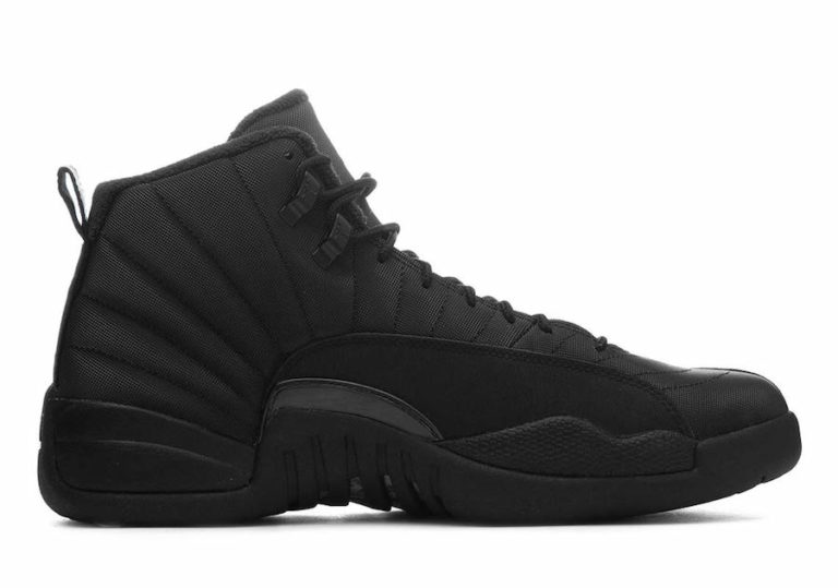 Air Jordan 12 Winterized Black Anthracite BQ6851-001 Release Date - SBD