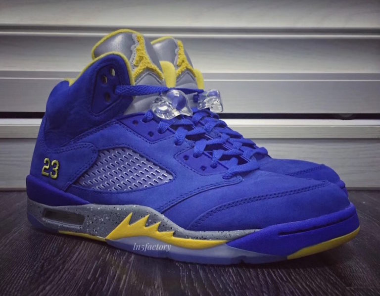 Air Jordan 5 JSP Laney Varsity Maize Varsity Royal Release Date ...