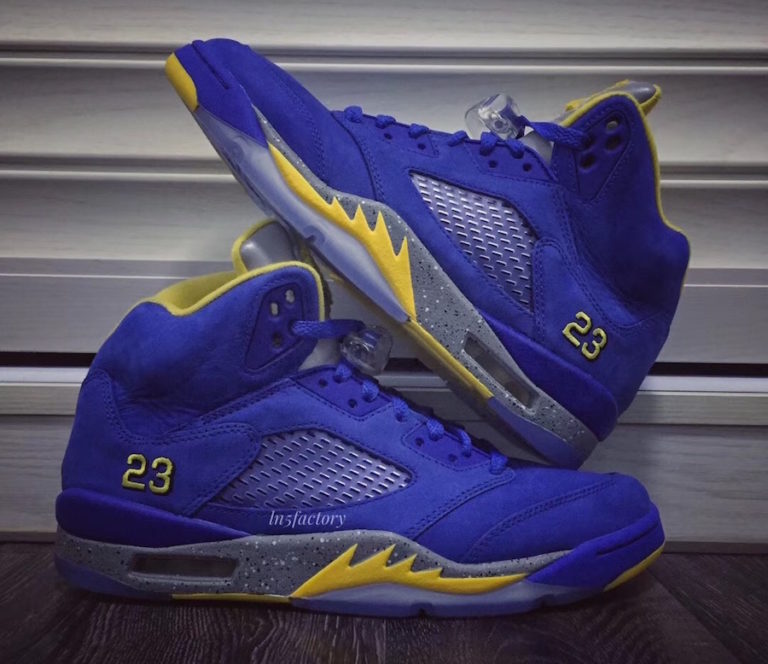 Air Jordan 5 JSP Laney Varsity Maize Varsity Royal Release Date ...