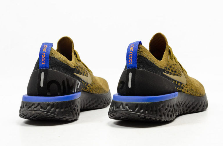 Nike Epic React Flyknit Olive Flak AQ0067-301 - Sneaker Bar Detroit