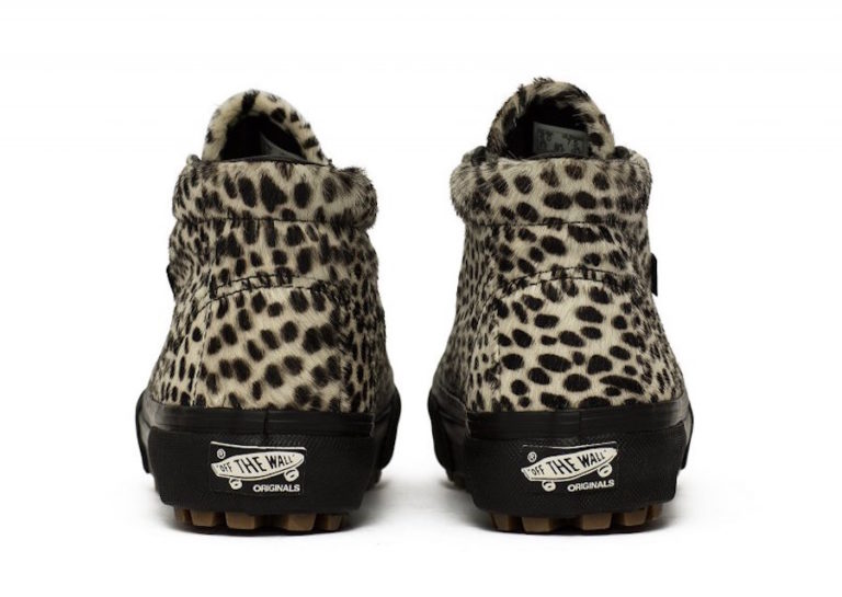 Vans Vault UA OG G.I LX Pony Hair Snow Leopard Black - SBD