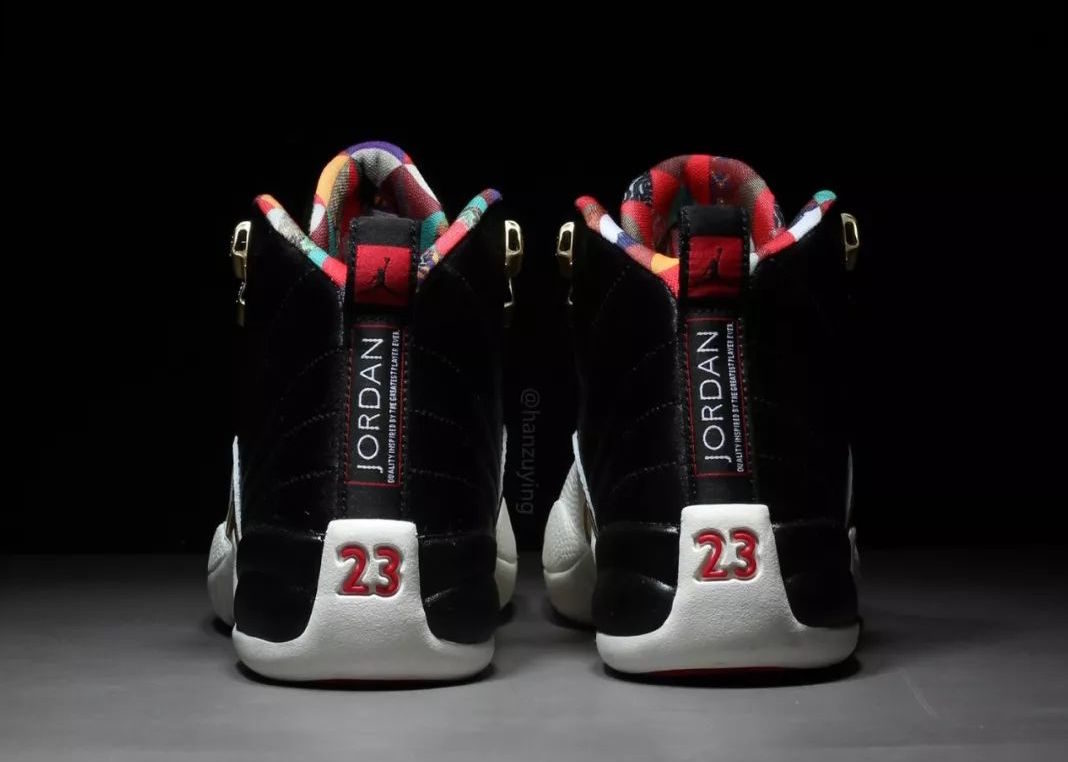 Air Jordan 12 Chinese New Year CI2977-006 Release Date - SBD