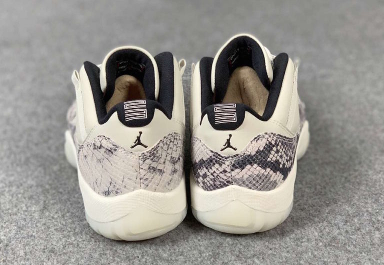 Air Jordan 11 Low Snakeskin Light Bone CD6846-002 Release Date - SBD