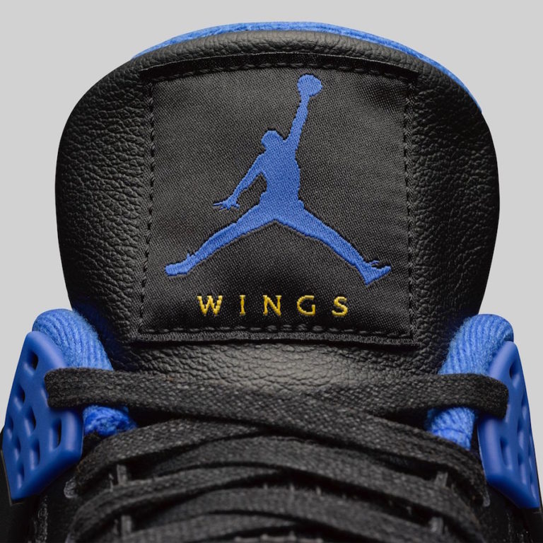 Air Jordan 4 Wings Black Blue 2019 Release Date - Sneaker Bar Detroit