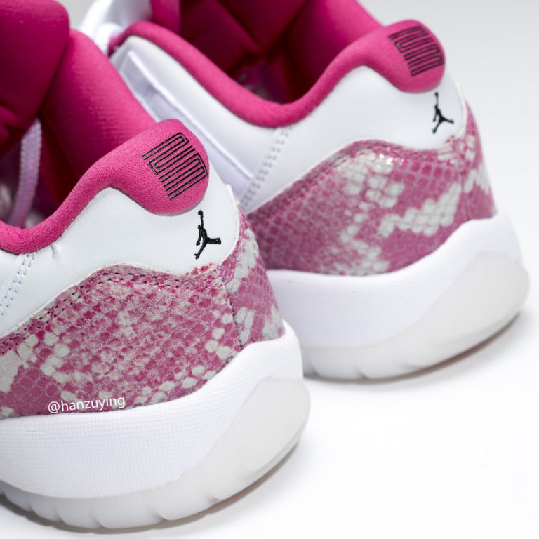 Air Jordan 11 Low Pink Snakeskin AH7860-106 Release Date - SBD