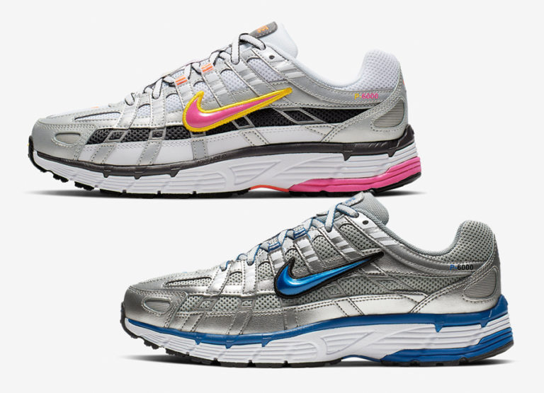 Nike P-6000 Metallic Silver Laser Blue Laser Fuchsia Release Date - SBD