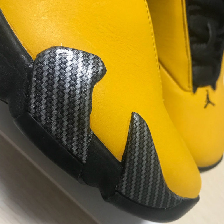 Air Jordan 14 Reverse Ferrari University Gold Black University Red ...