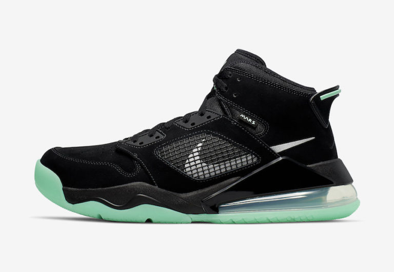Jordan Mars 270 Green Glow in the Dark CD7070-003 Release Date - SBD